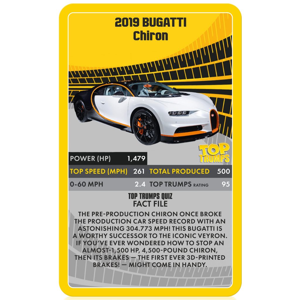 Supercars Top Trumps - Winning Moves | Customised Games