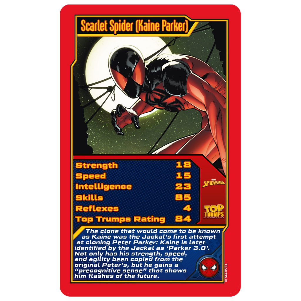 Spider-Man Spider-Verse Top Trumps Specials - Winning Moves ...